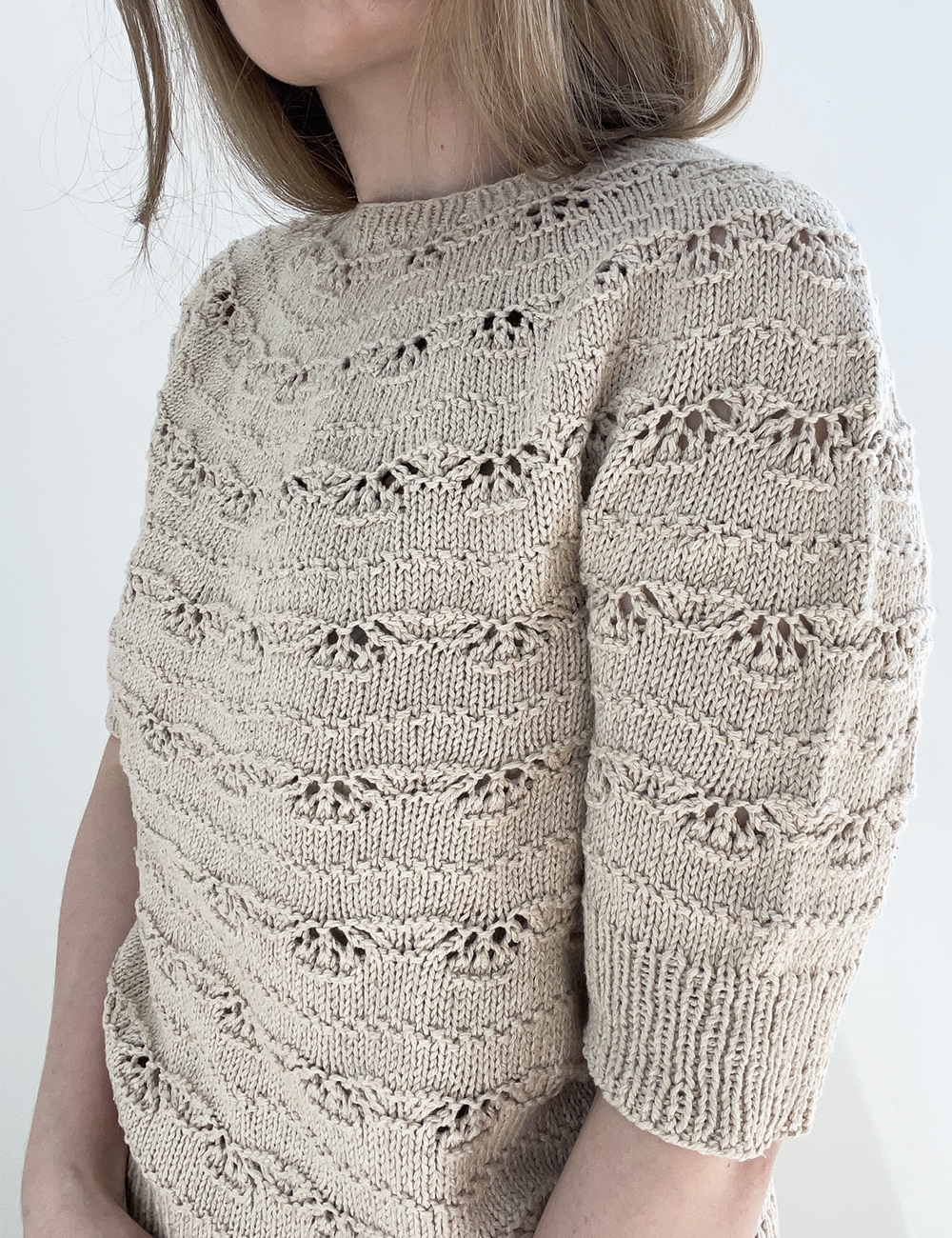 Musling tee pattern (english) - Leknit