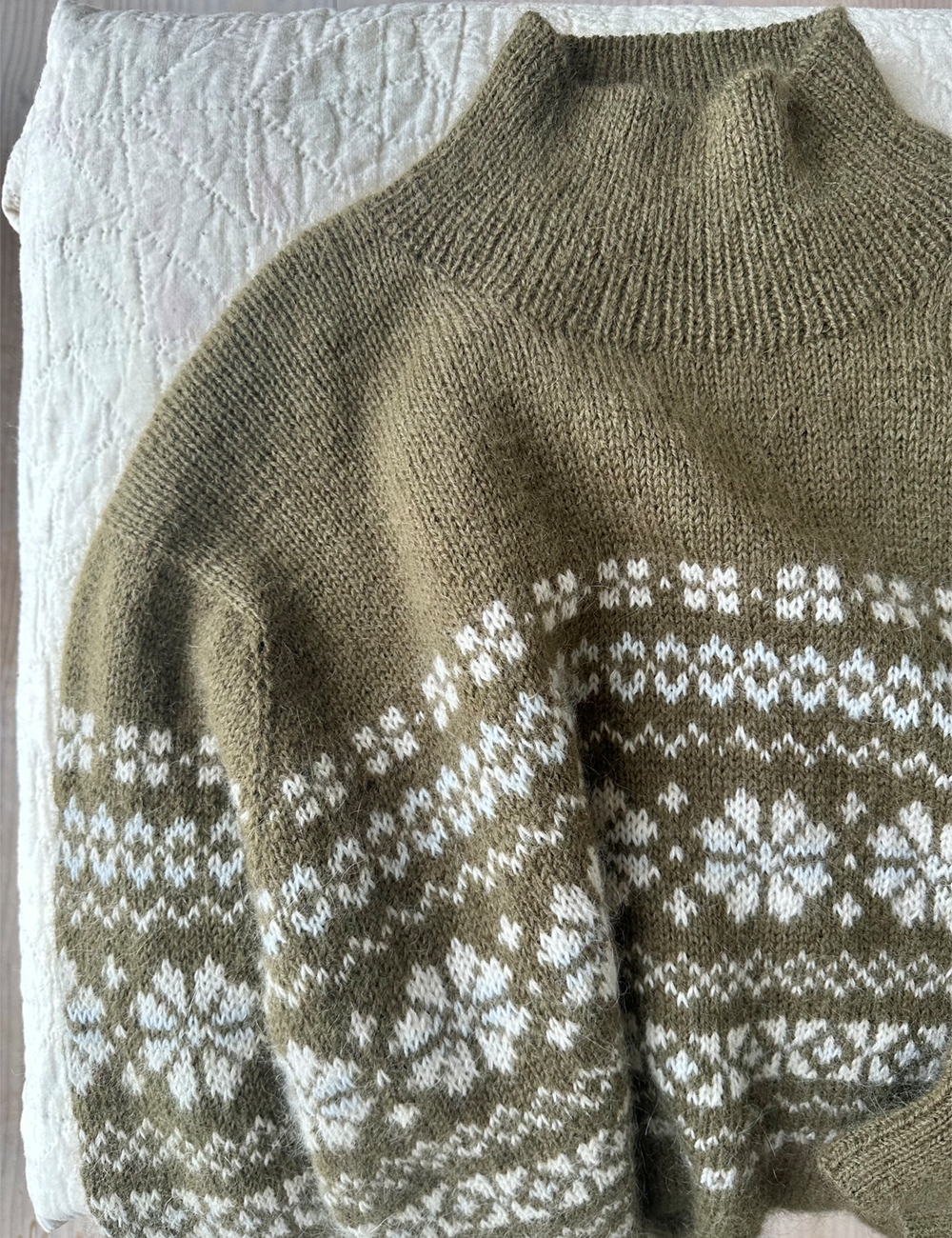 Harriet Sweater strikkeoppskrift (norsk) - leknit