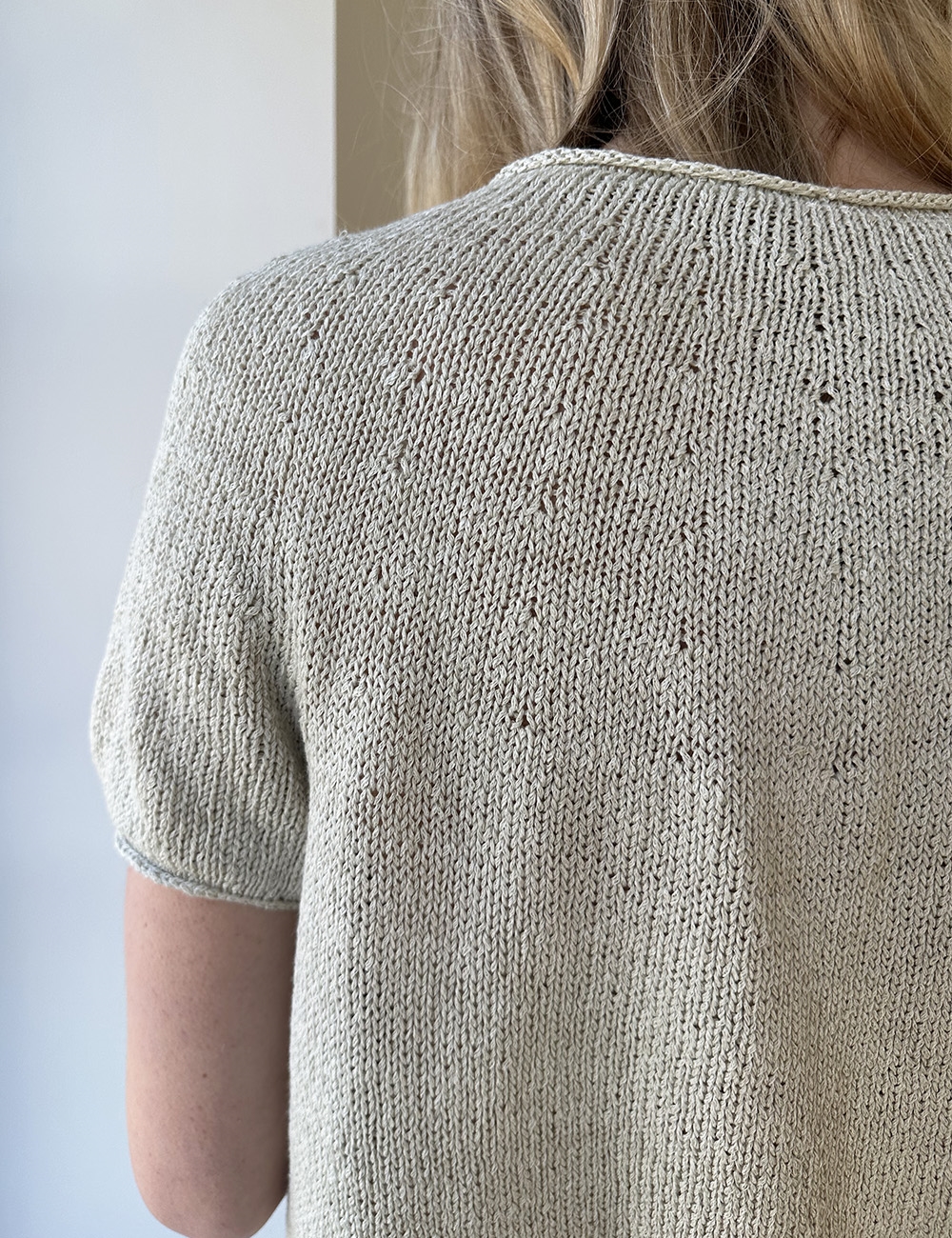 Plain Yoke Tee 22 knitting pattern (english) - leknit