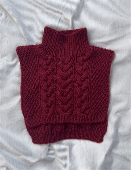 Siri Neck strikkeopskrift - leknit (dansk)